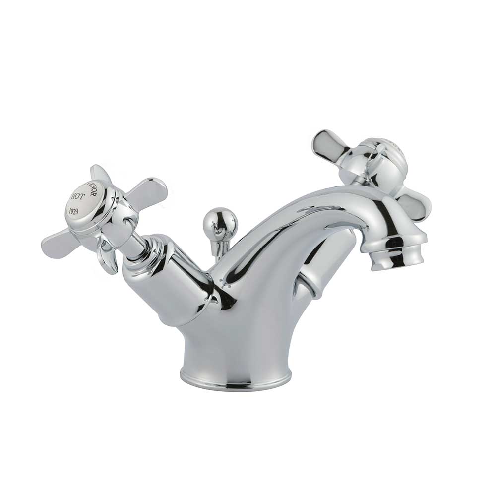 Butler & Rose Caledonia Pinch Basin Mixer Tap With Pop-Up Waste | Drench