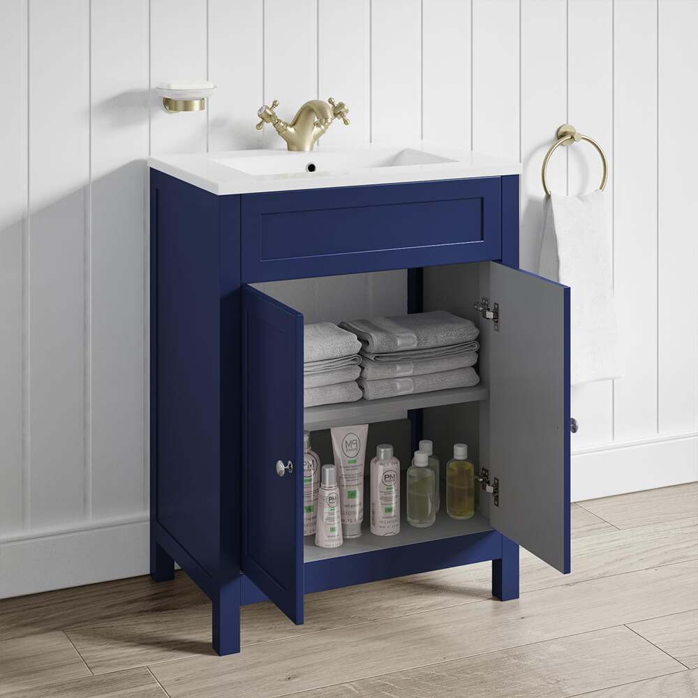 Butler & Rose Catherine 600mm Floorstanding Vanity Unit & Basin | Drench