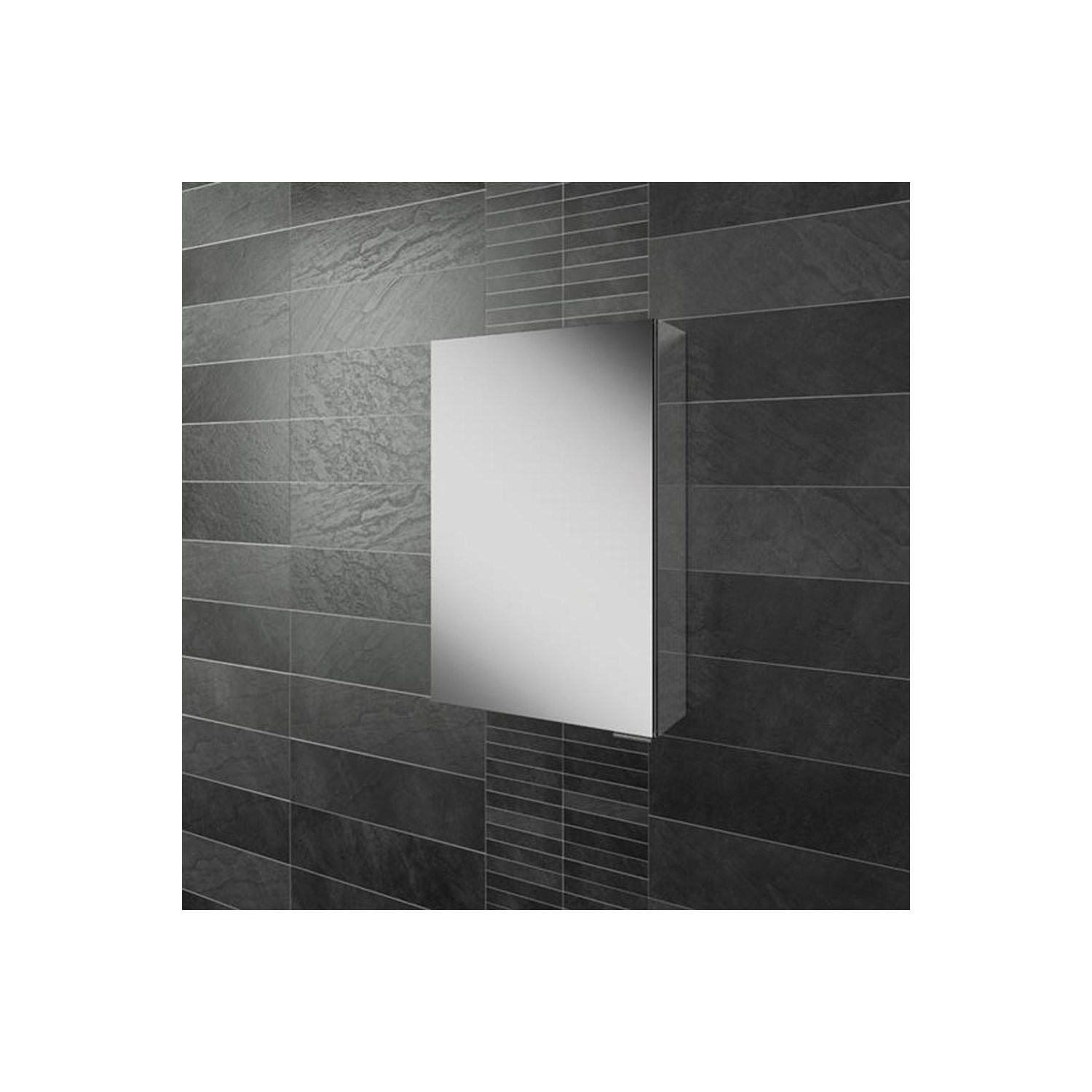 hib. Eris Mirrored Cabinet with Soft Close Doors - 400 x 600mm & 500 x ...