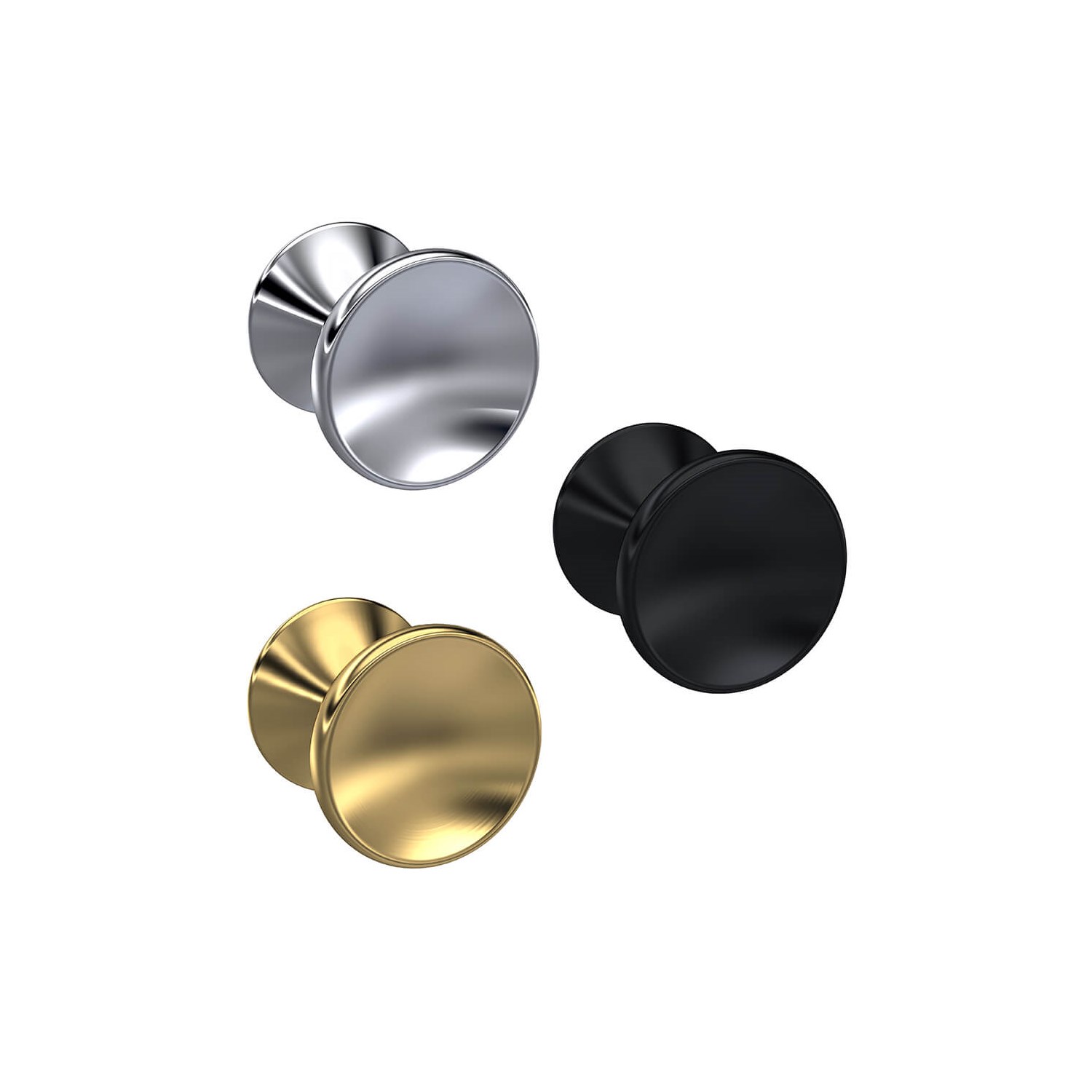 Drench Indented Round Knob Furniture Handle | Drench