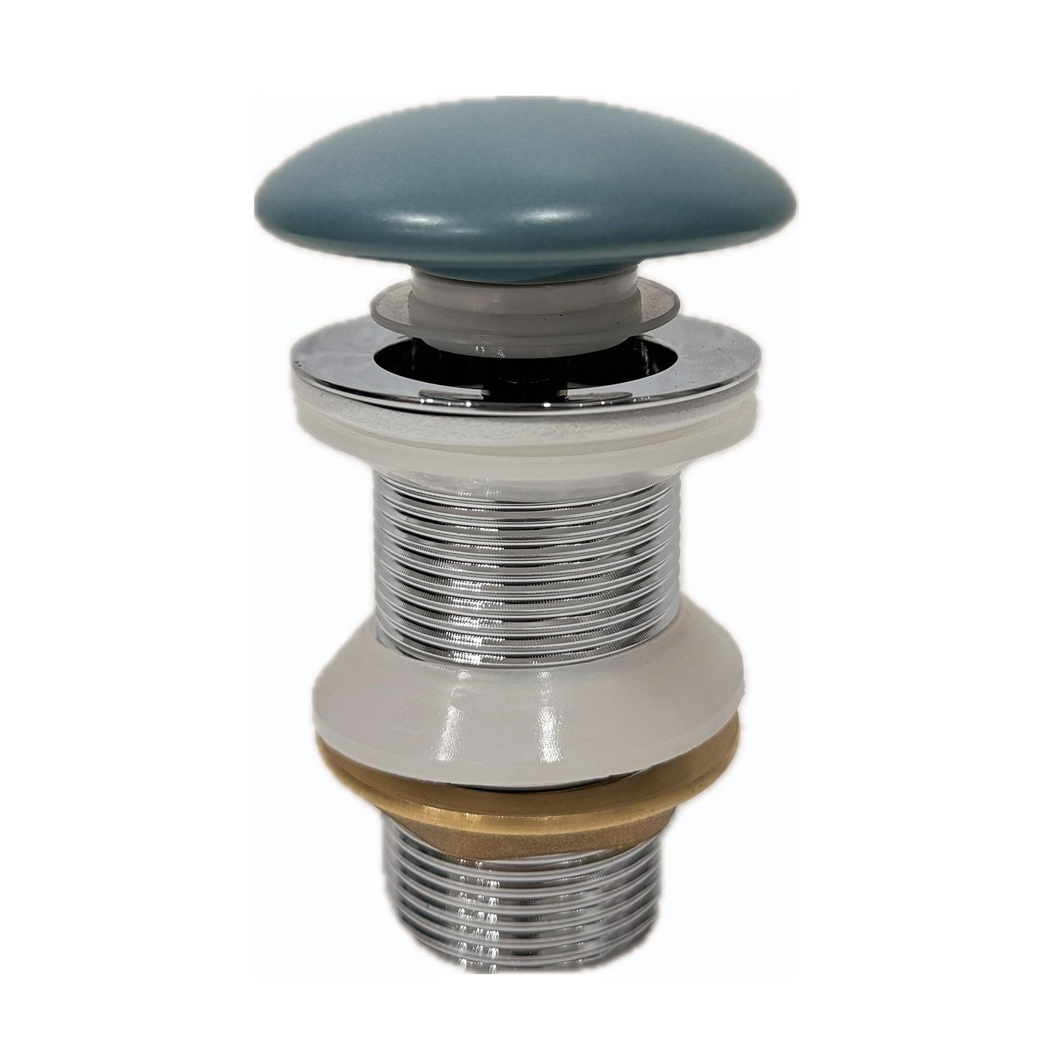 Drench Hue Ceramic Unslotted Clicker Basin Waste | Drench