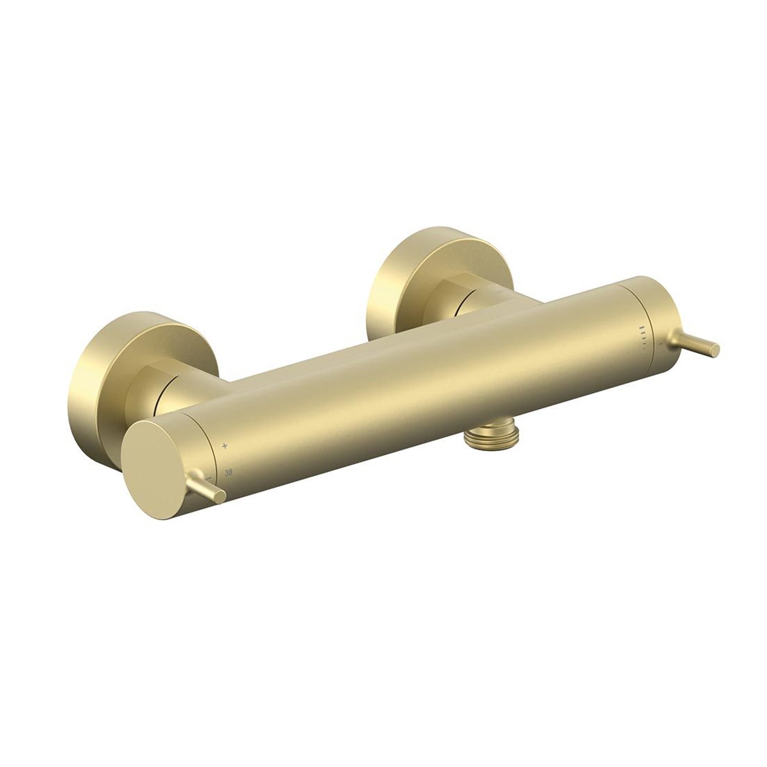 Vado Safari Exposed Thermostatic Bar Shower Valve with Easyfit Brackets ...