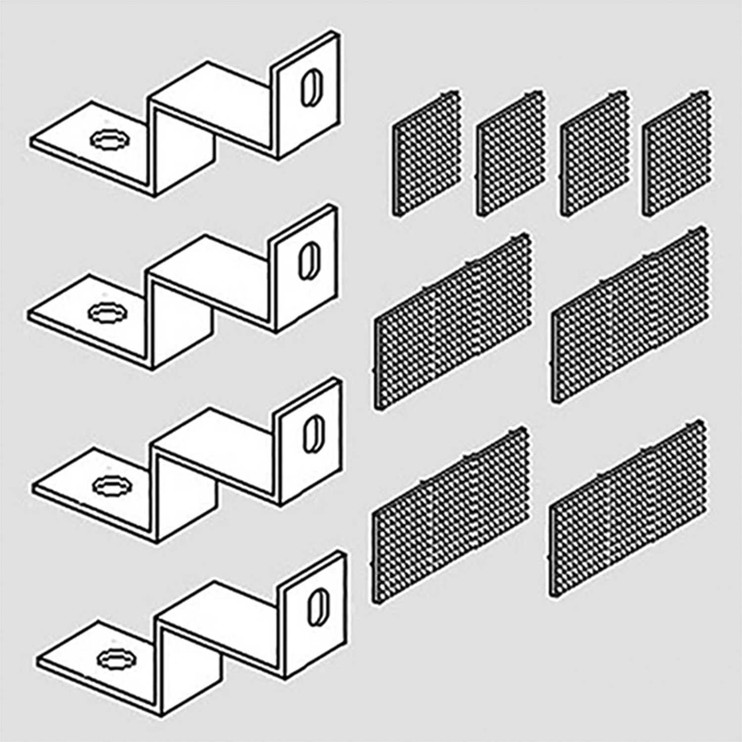 Ideal Standard i.life & Tesi Concealed Panel Fixing Kit | Drench