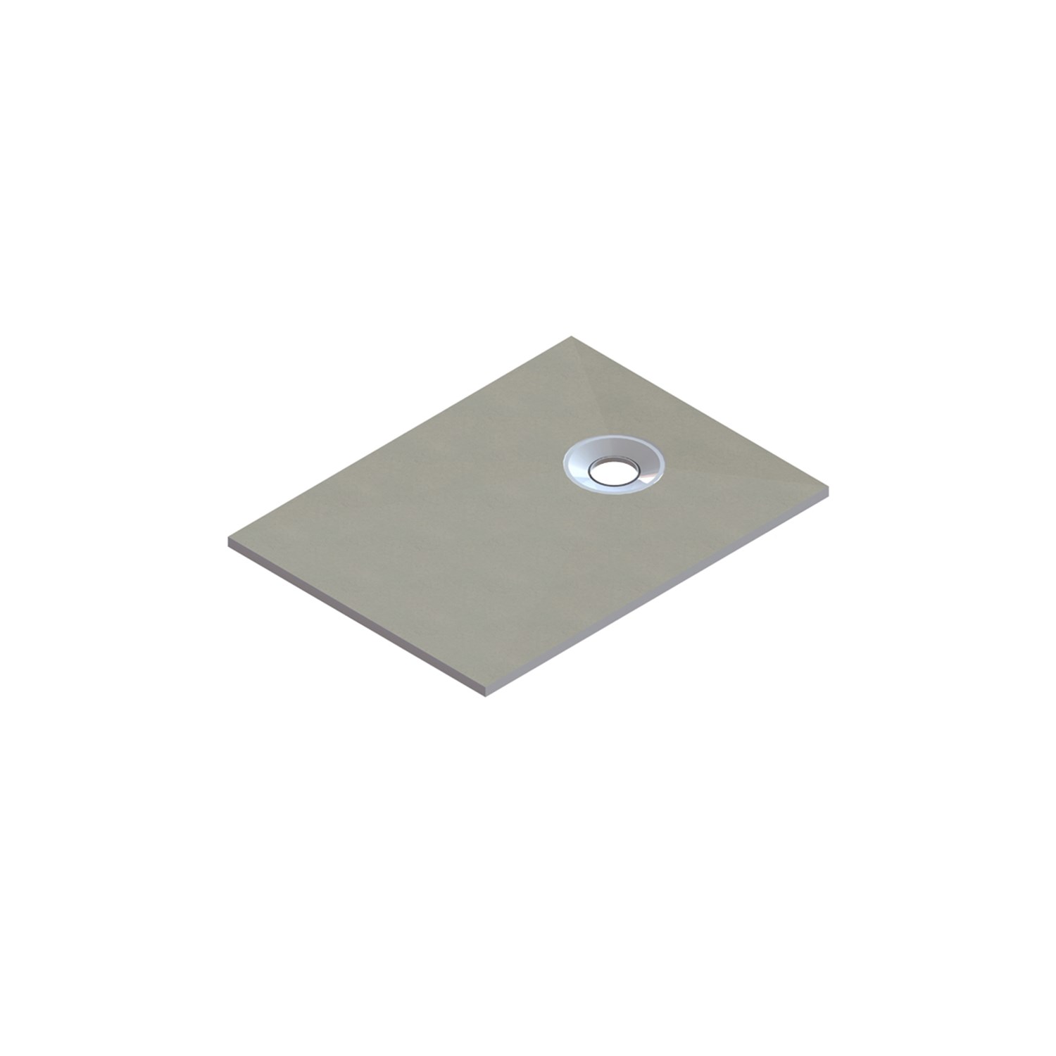 Drench Rectangular Shower Tray Former with End Waste & Installation Kit ...