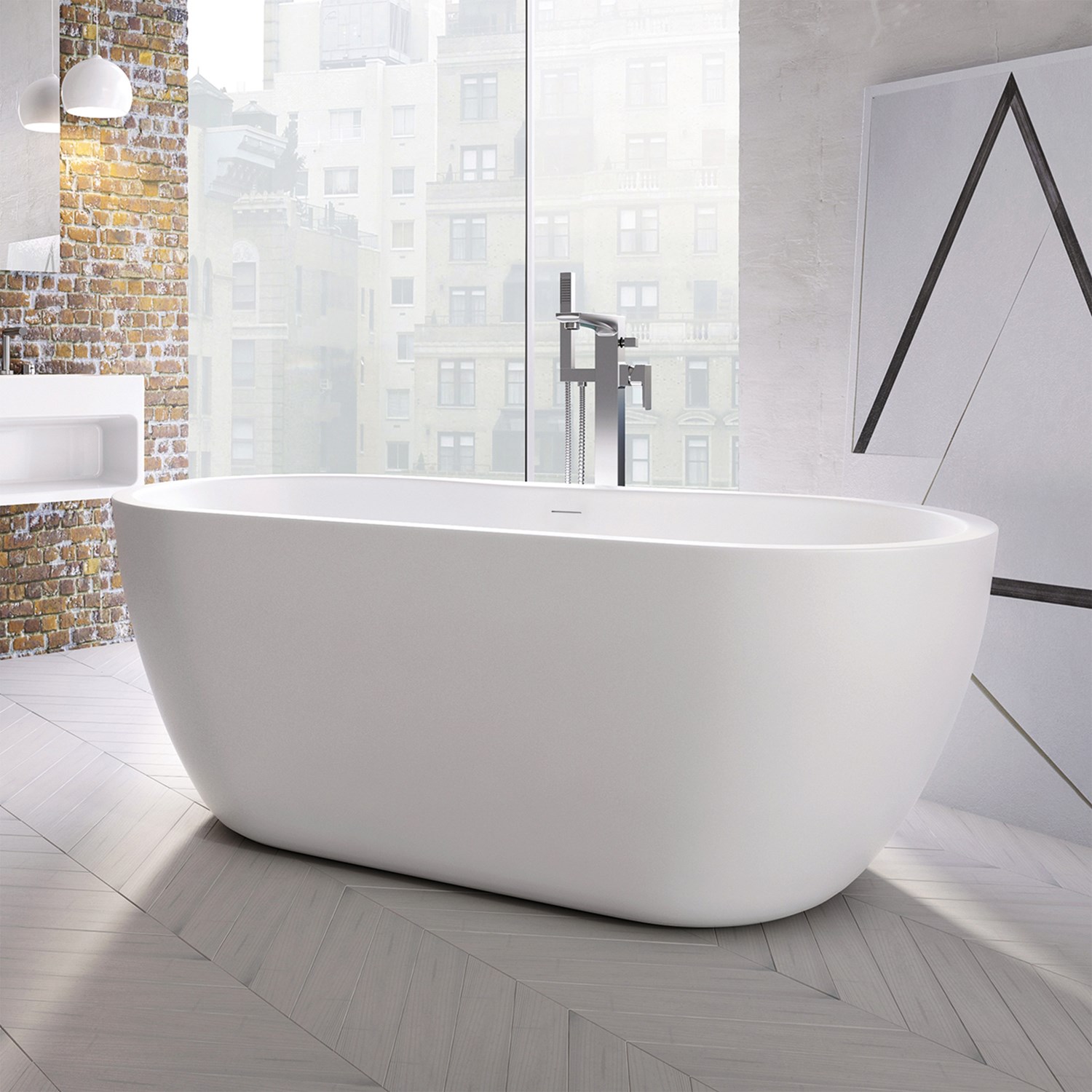 Drench Aura Freestanding Bath | Drench