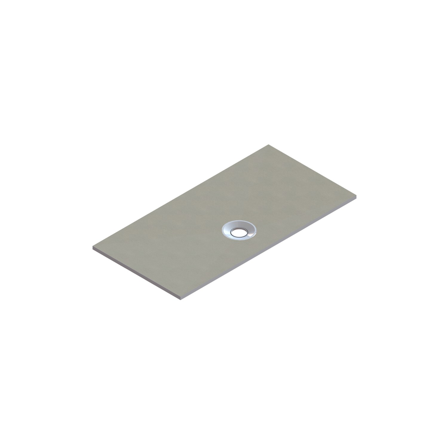 Drench Shower Tray Former with Offset Waste & Installation Kit | Drench