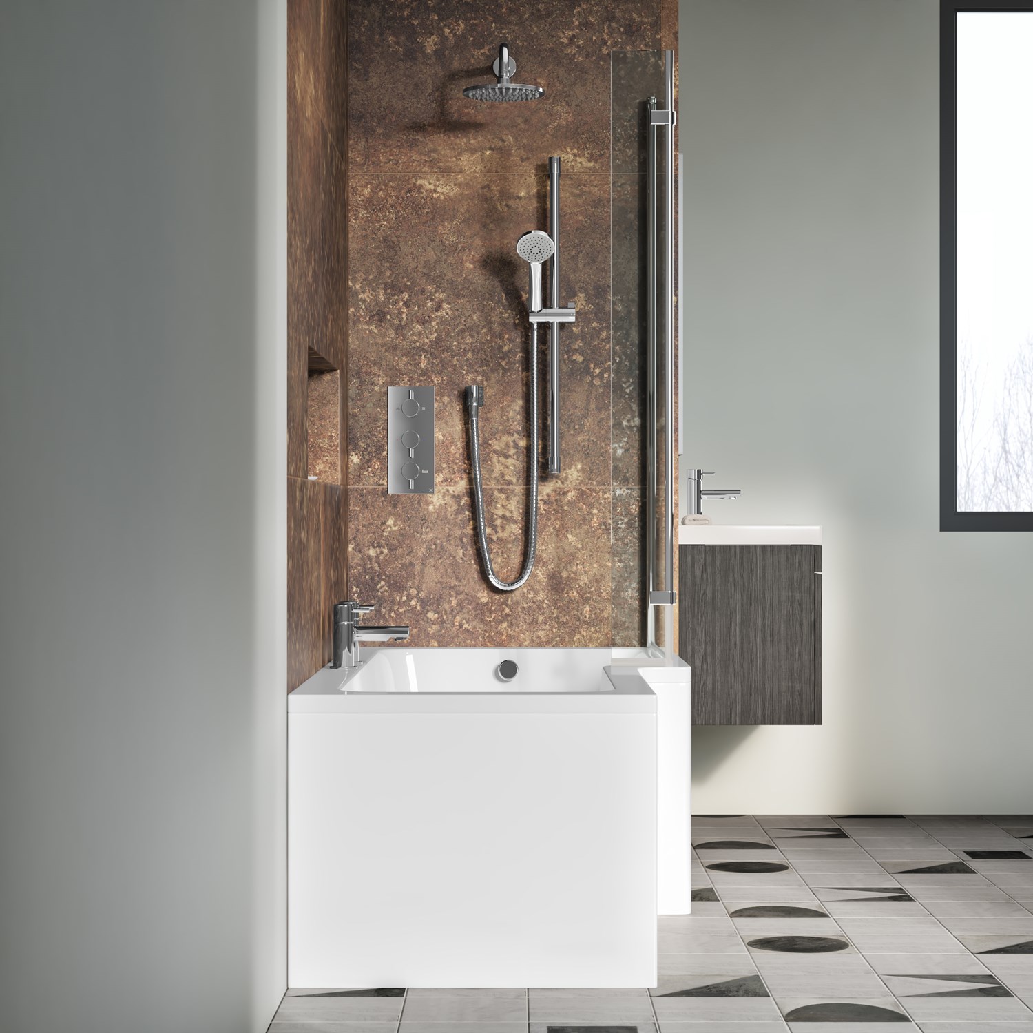 Drench 700mm Bath End Panel | Drench
