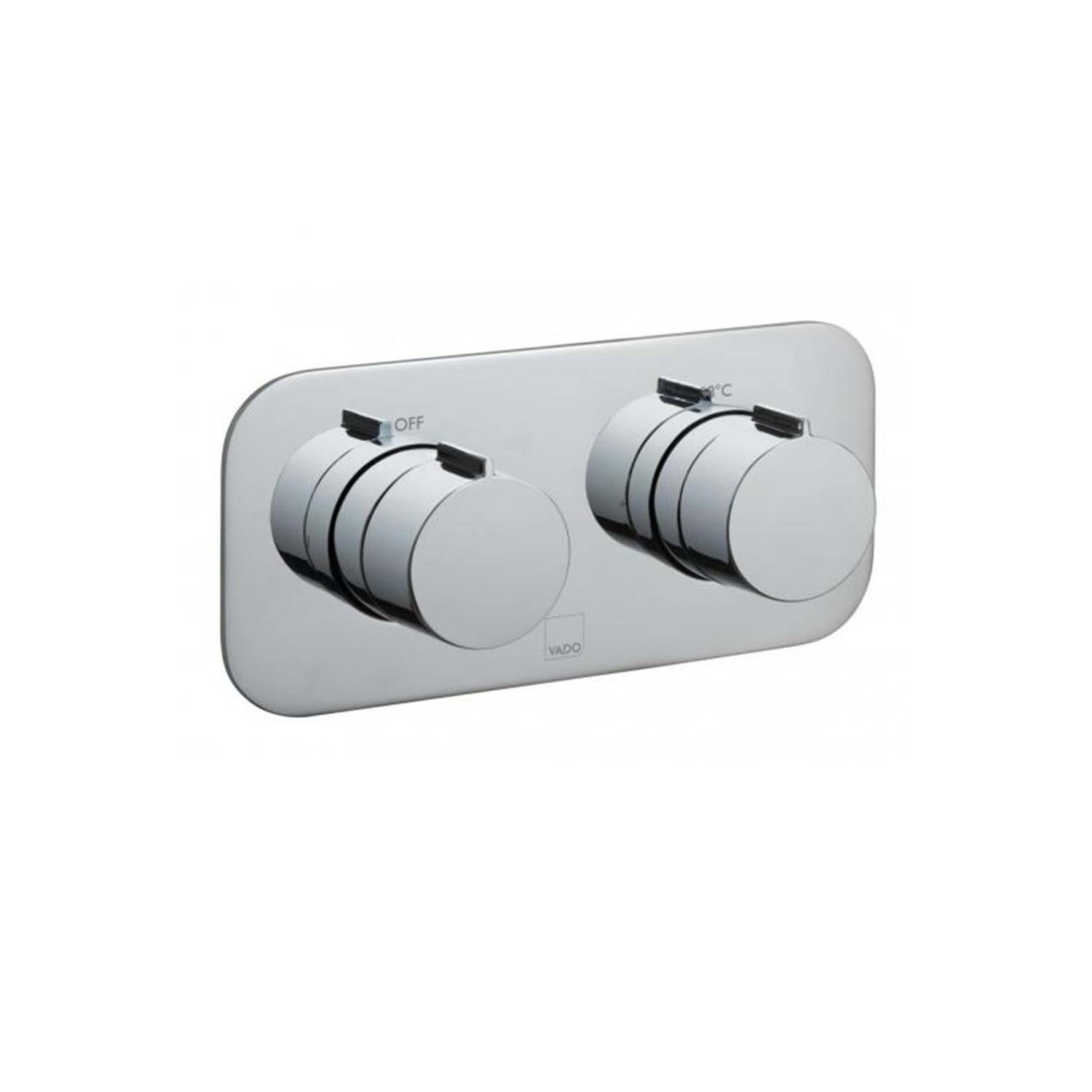 Vado Tablet Altitude Concealed Thermostatic Shower Valve - 2 Outlets ...