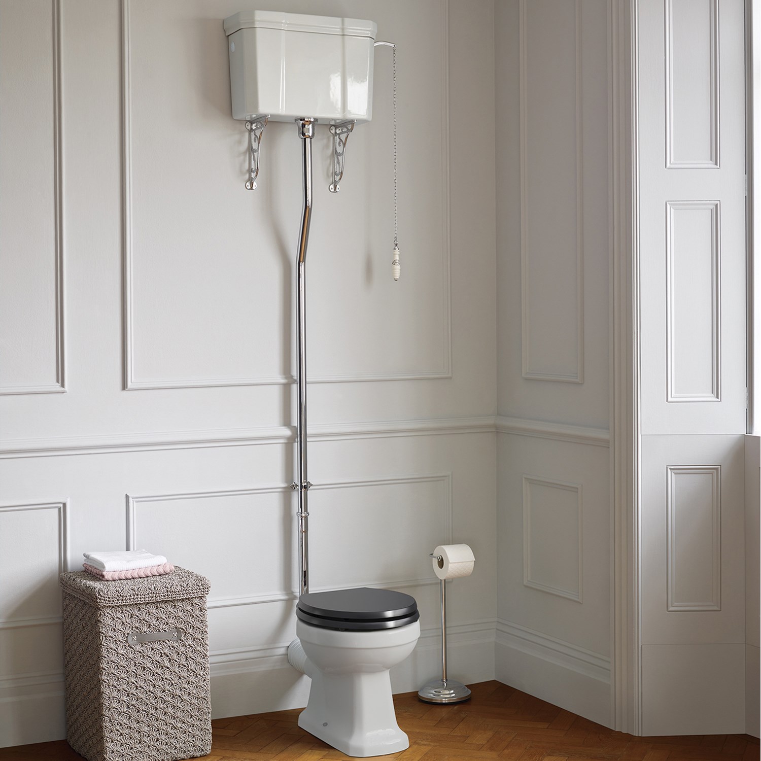 Ideal Standard Waverly High Level Toilet (Excluding Seat) | Drench