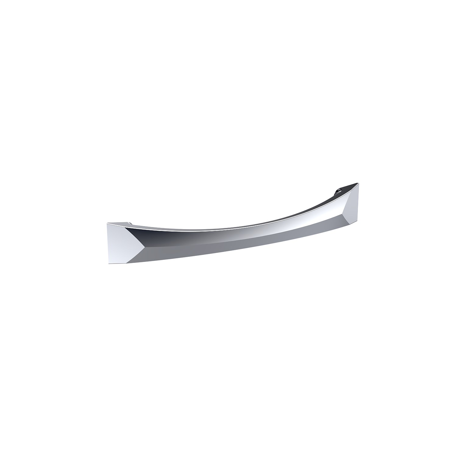 Drench Satin Nickel Bow Furniture Handle - 128mm Centres | Drench