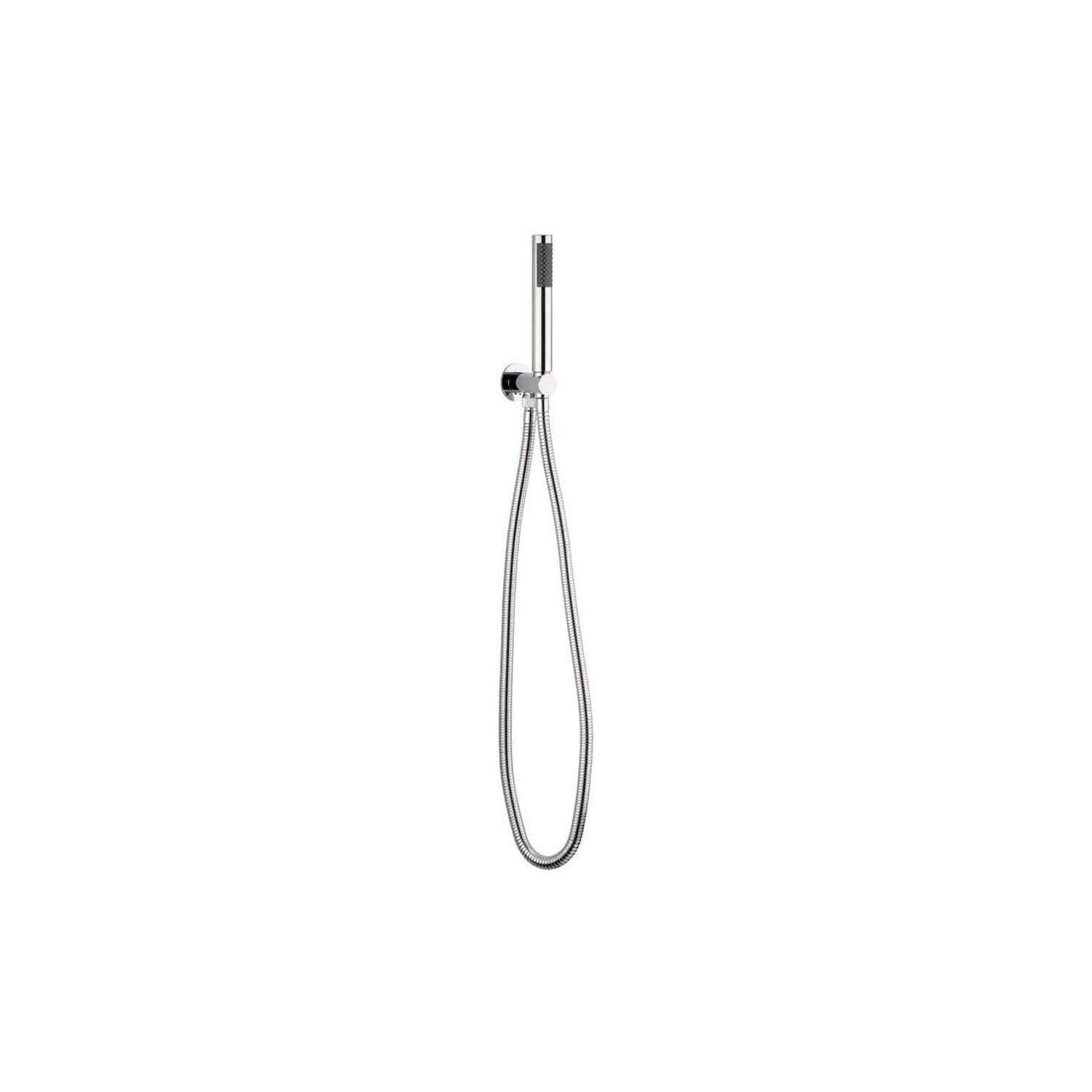 Crosswater Designer Shower Handset with Wall Outlet and Hose - Chrome ...