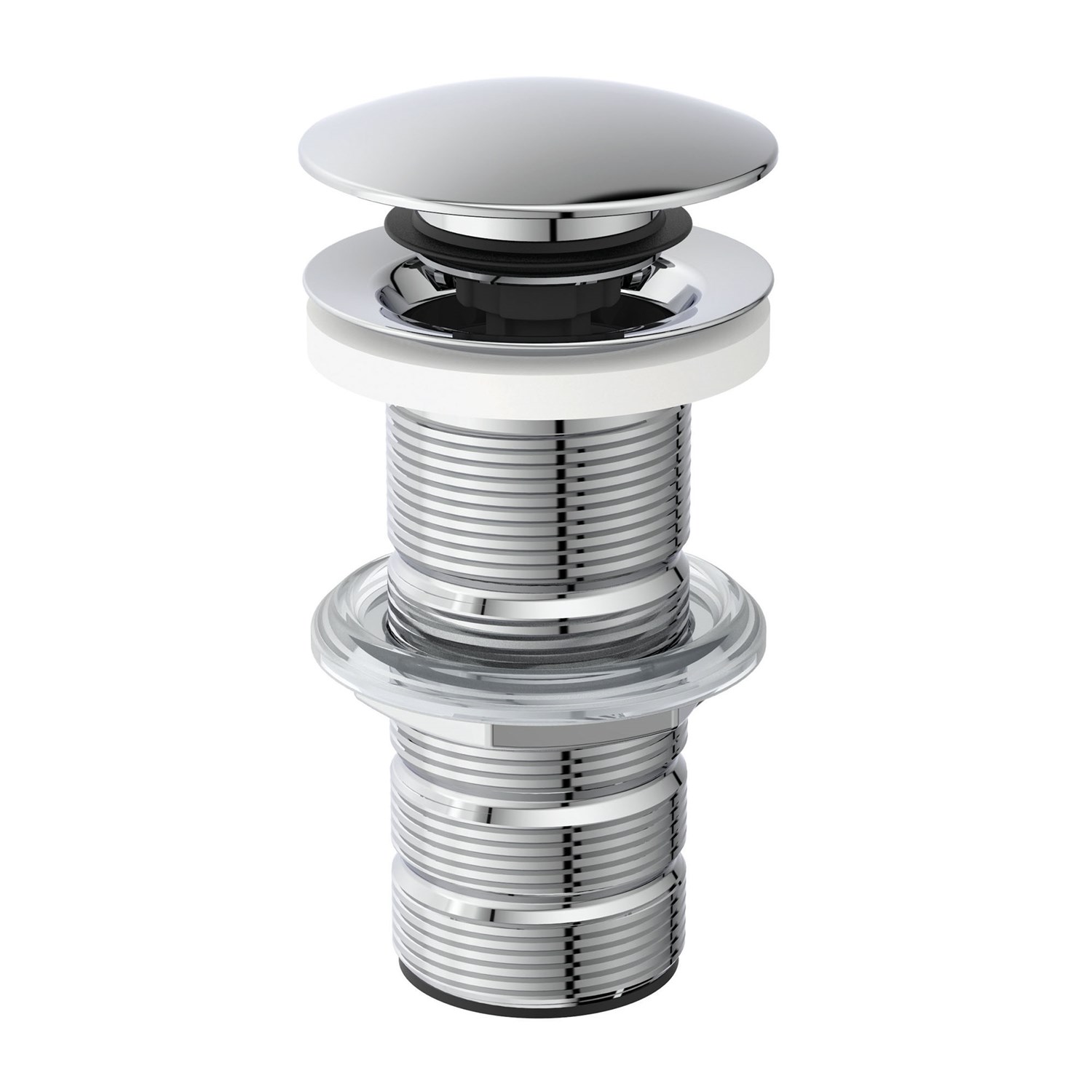 Ideal Standard Luxury Unslotted Clicker Basin Waste | Drench