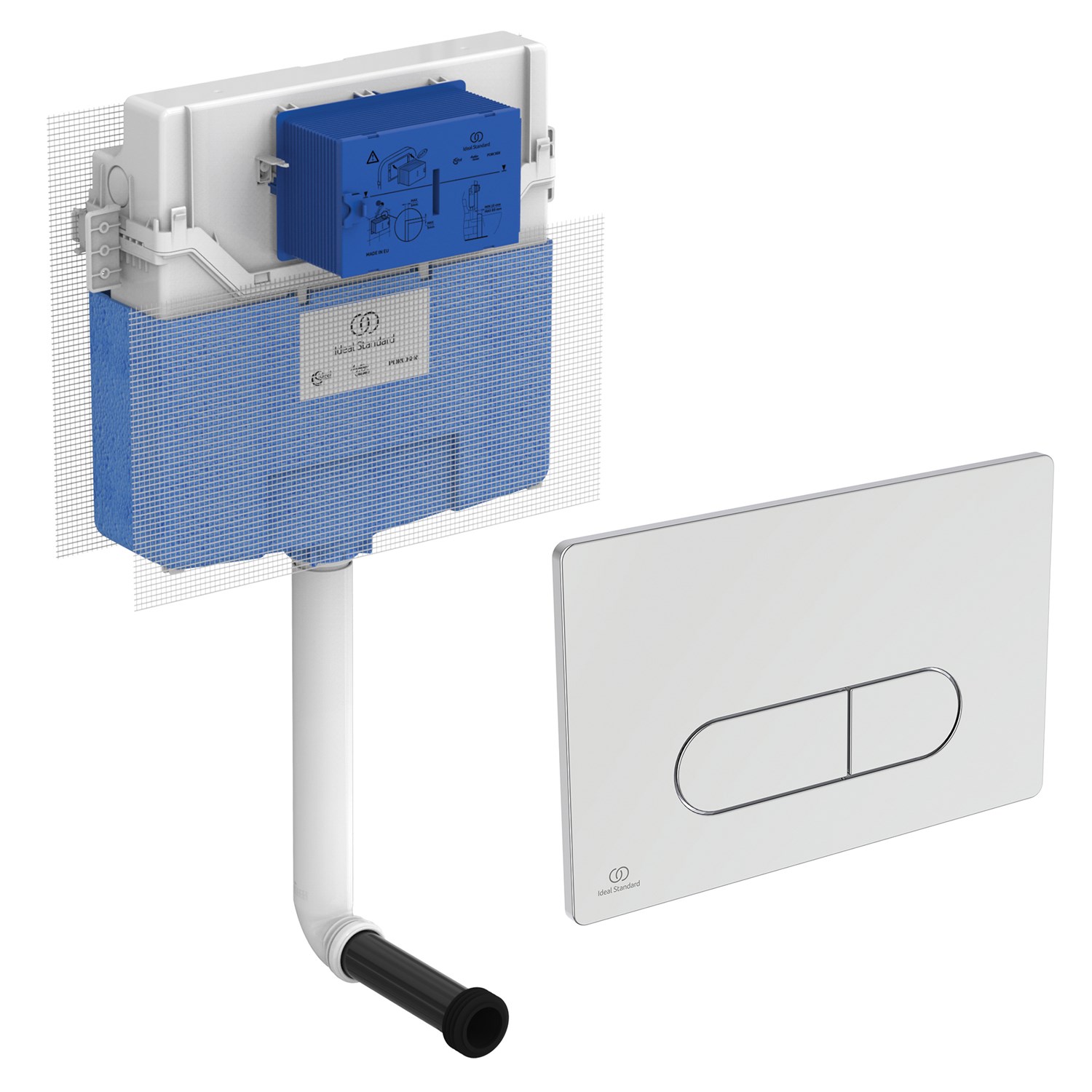 Ideal Standard ProSys WRAS Approved 125mm Depth Concealed Cistern ...