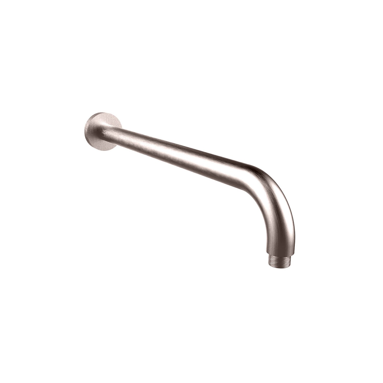 Crosswater Union 400mm Wall Mounted Shower Arm - Brushed Nickel | Drench