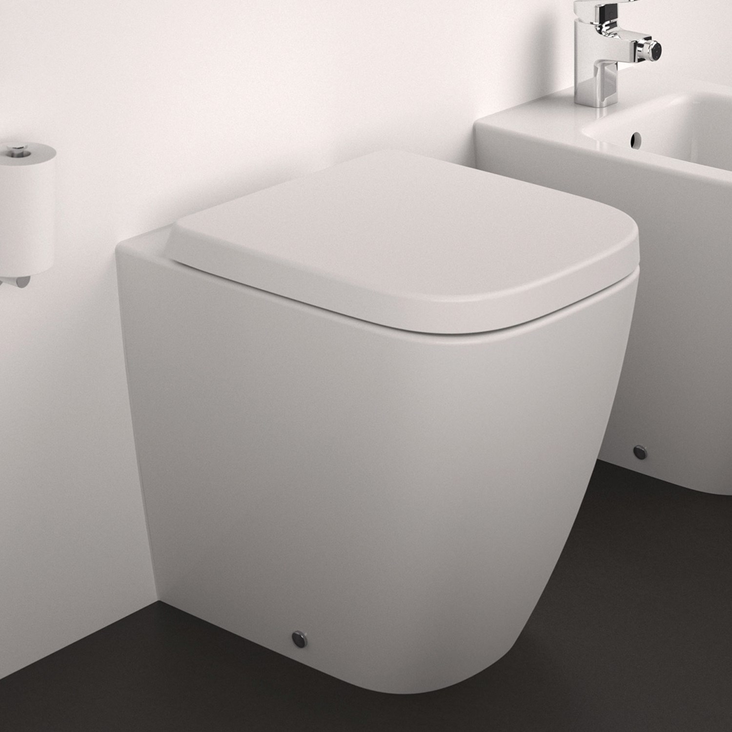 Ideal Standard i.life S Compact Back To Wall Rimless Toilet with Soft ...