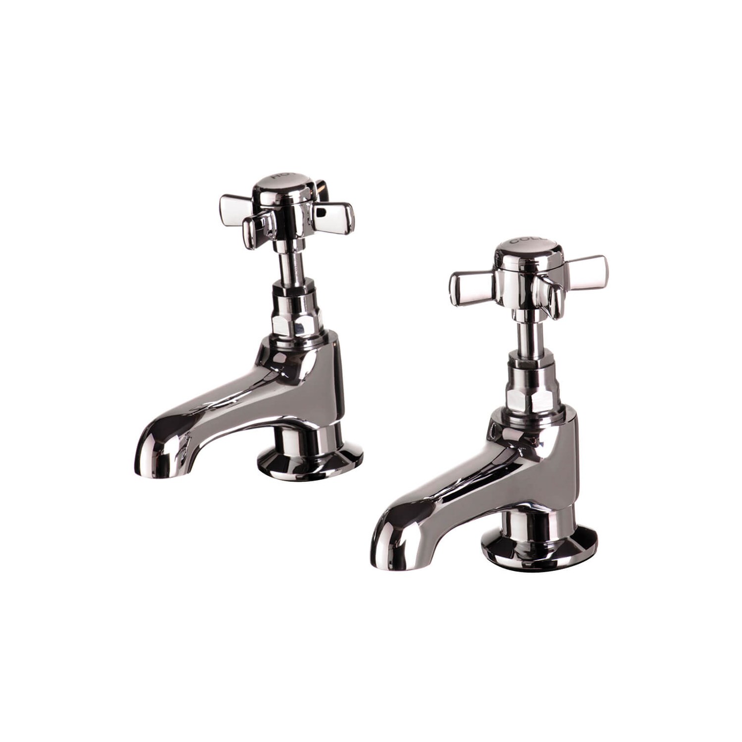 Butler & Rose Tim Traditional Bath Pillar Taps | Drench