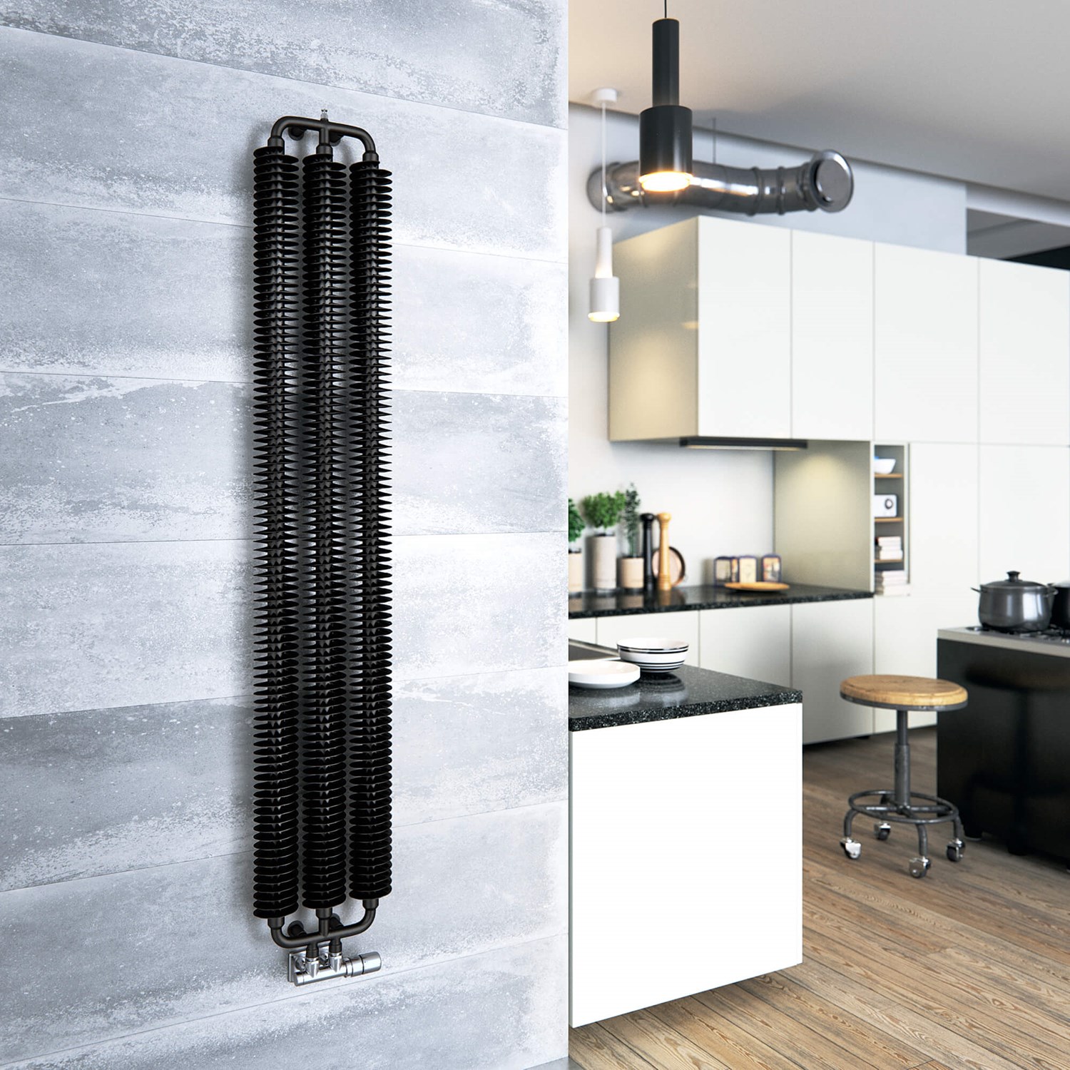 Terma Ribbon V Vertical Designer Radiator | Drench