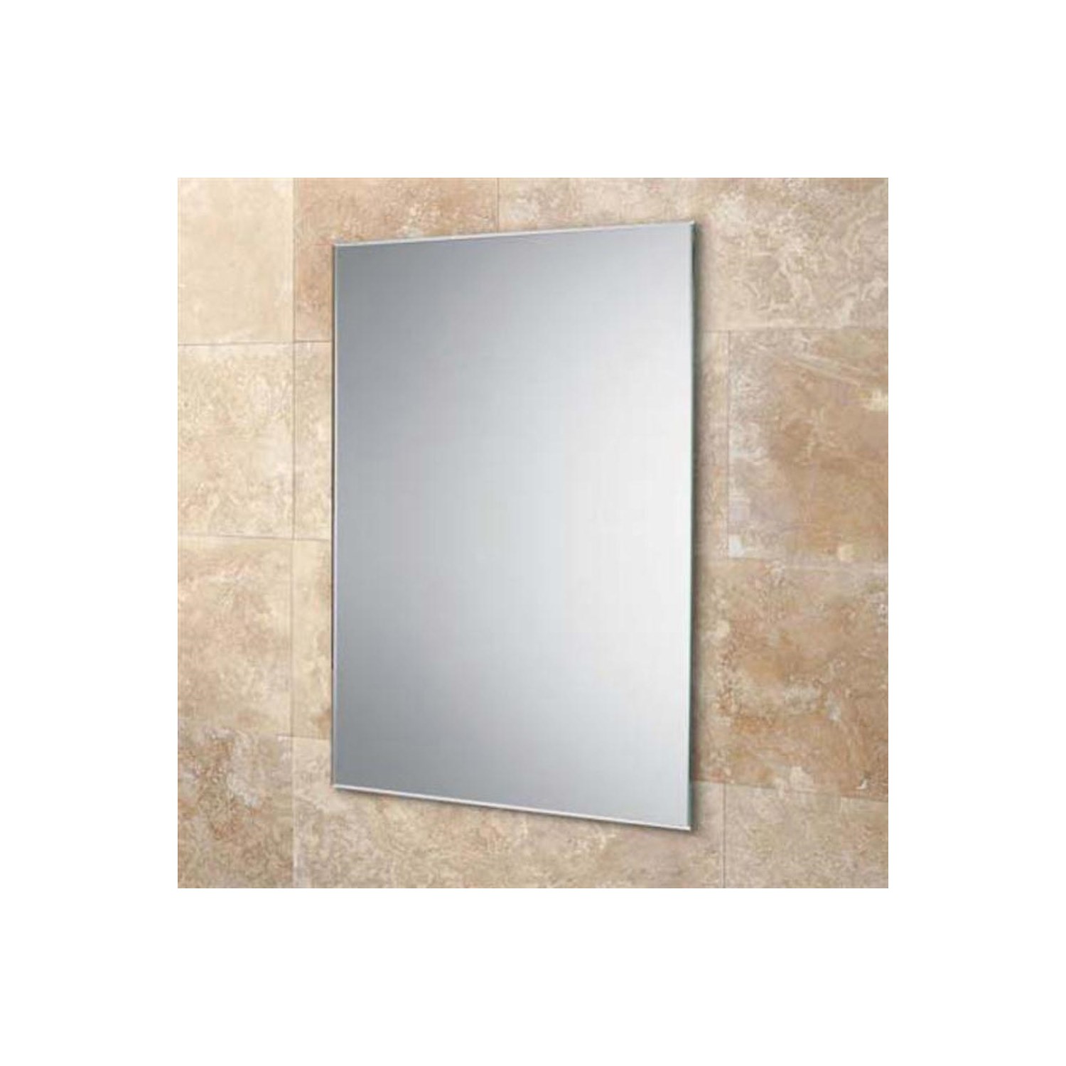 hib. Johnson Rectangular Bevelled Mirror - 600 x 400mm | Drench