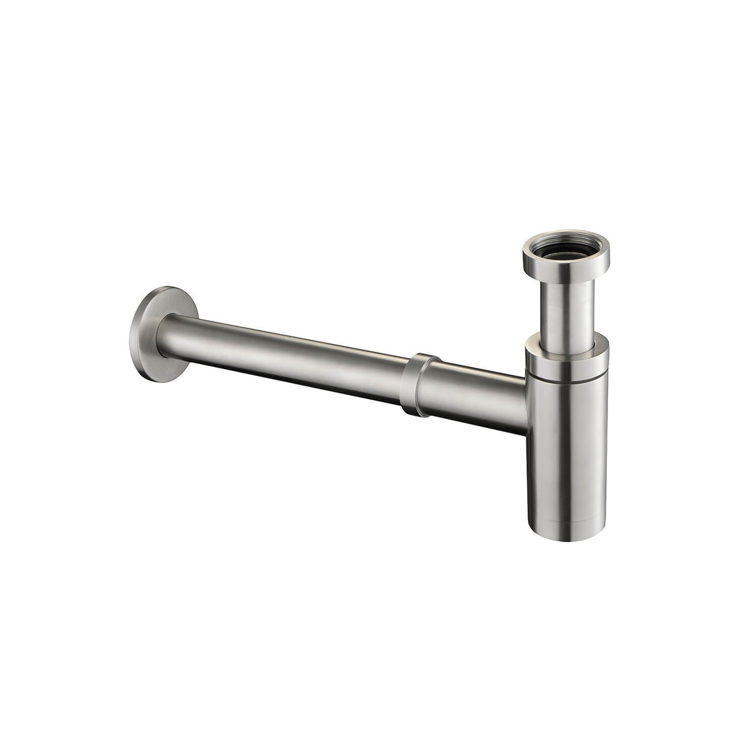 Inox Brushed Stainless Steel Bottle Trap | Drench