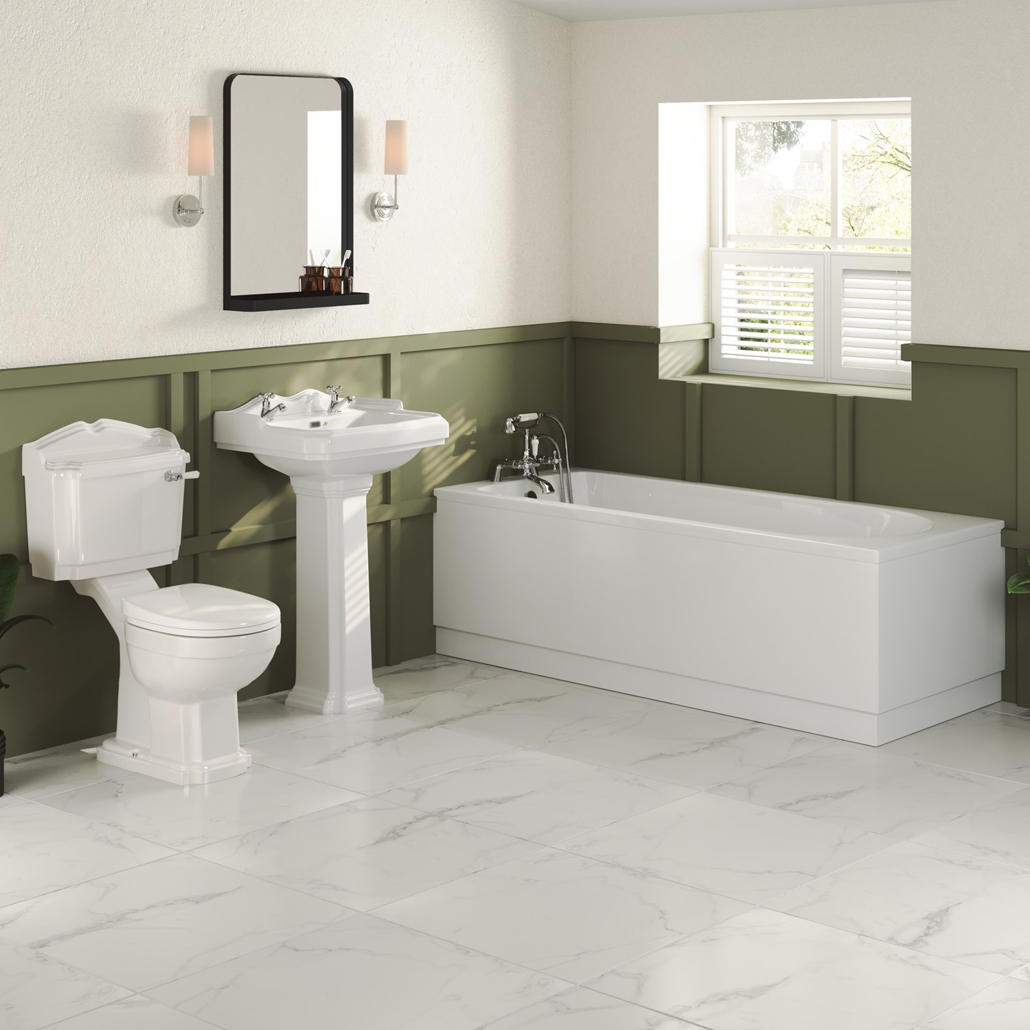 Butler & Rose Winston Complete Bathroom Suite | Drench