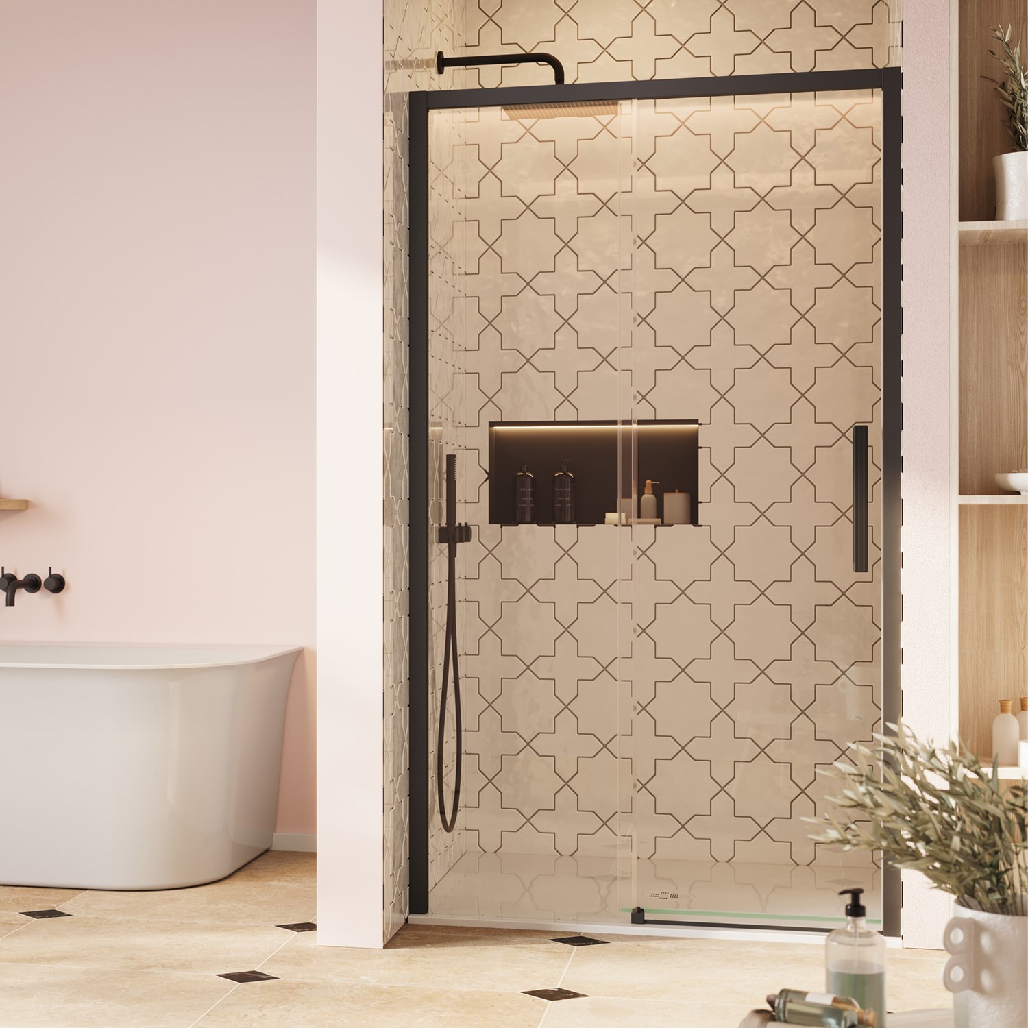 Sliding Doors Bathroom Design