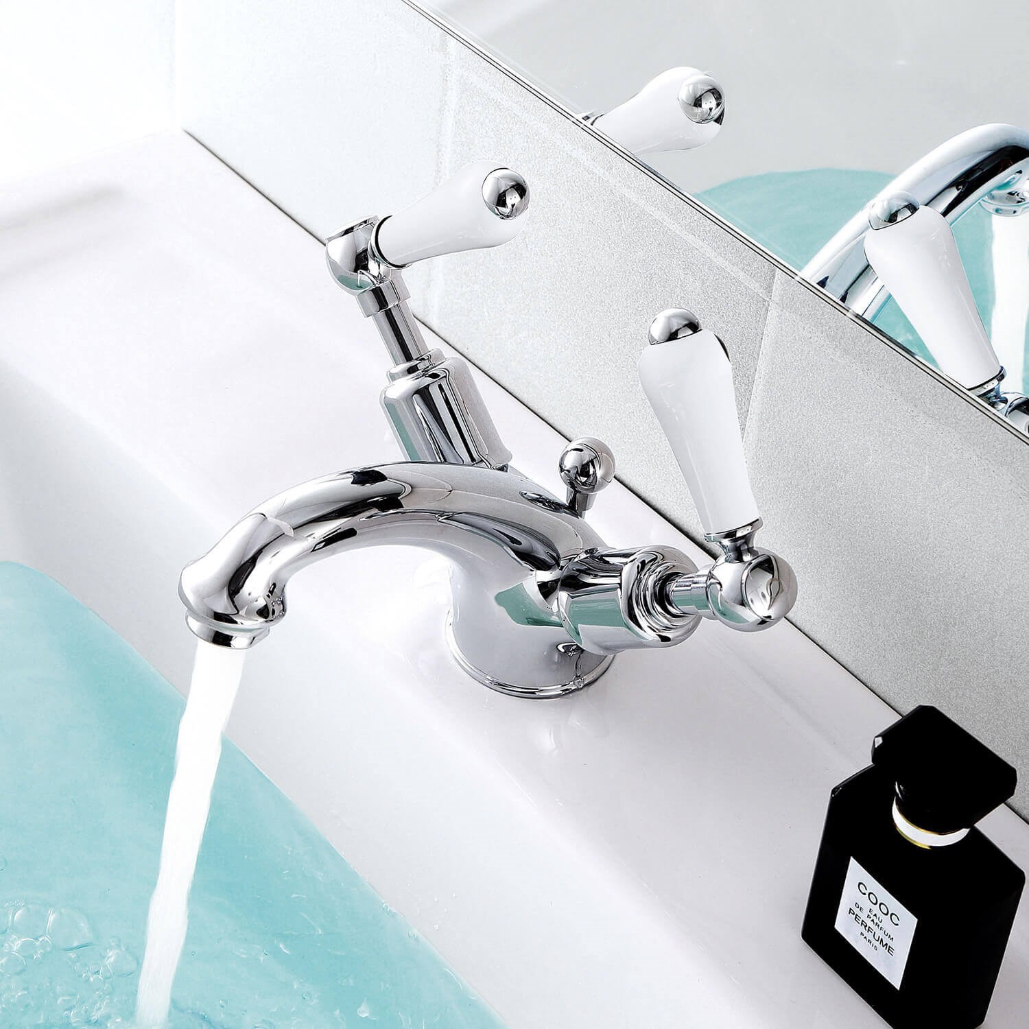 Butler & Rose Caledonia Lever Basin Mixer Tap With Waste | Drench